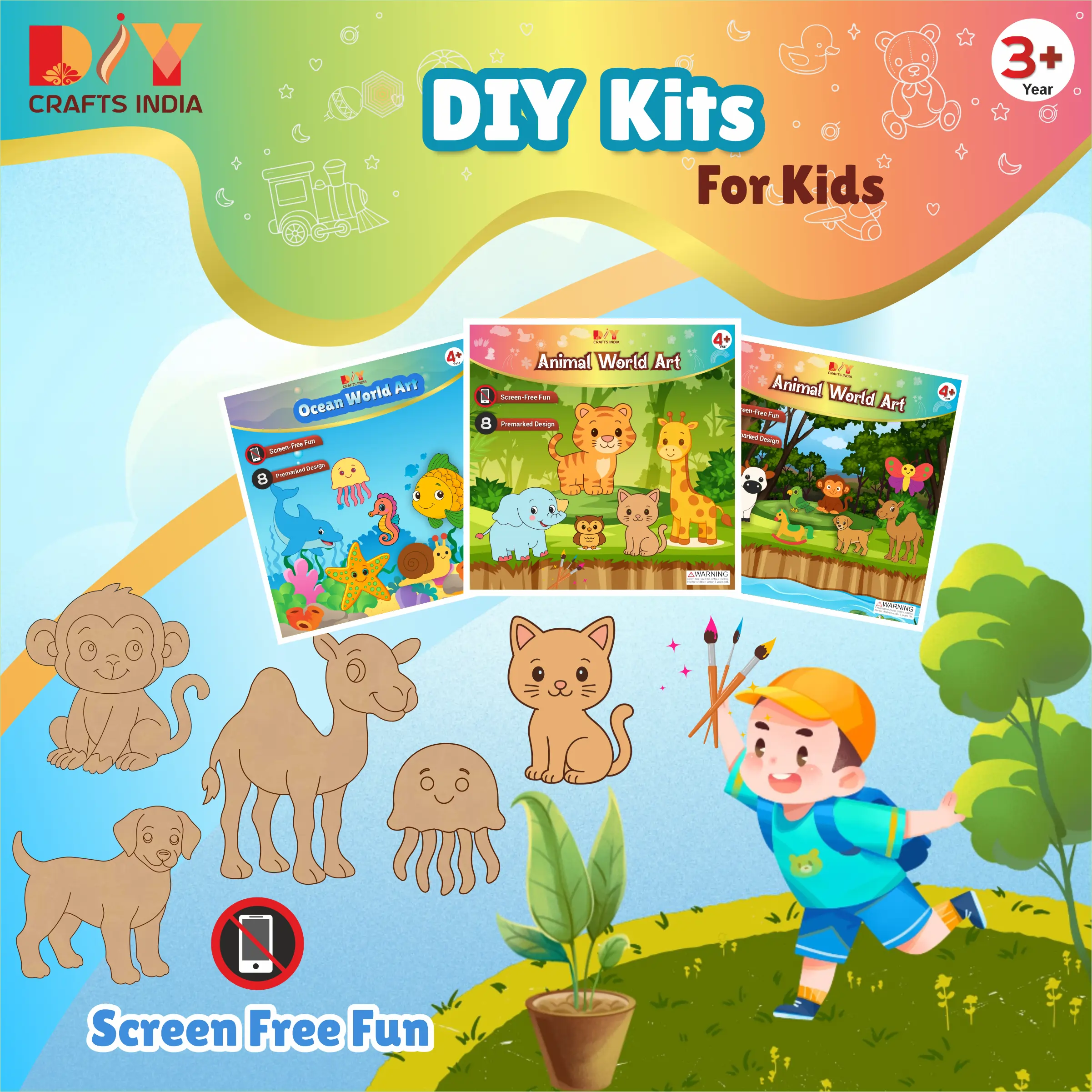 DIY Kits for Kids — Buy Art & Craft Kits Online | DIY Crafts India