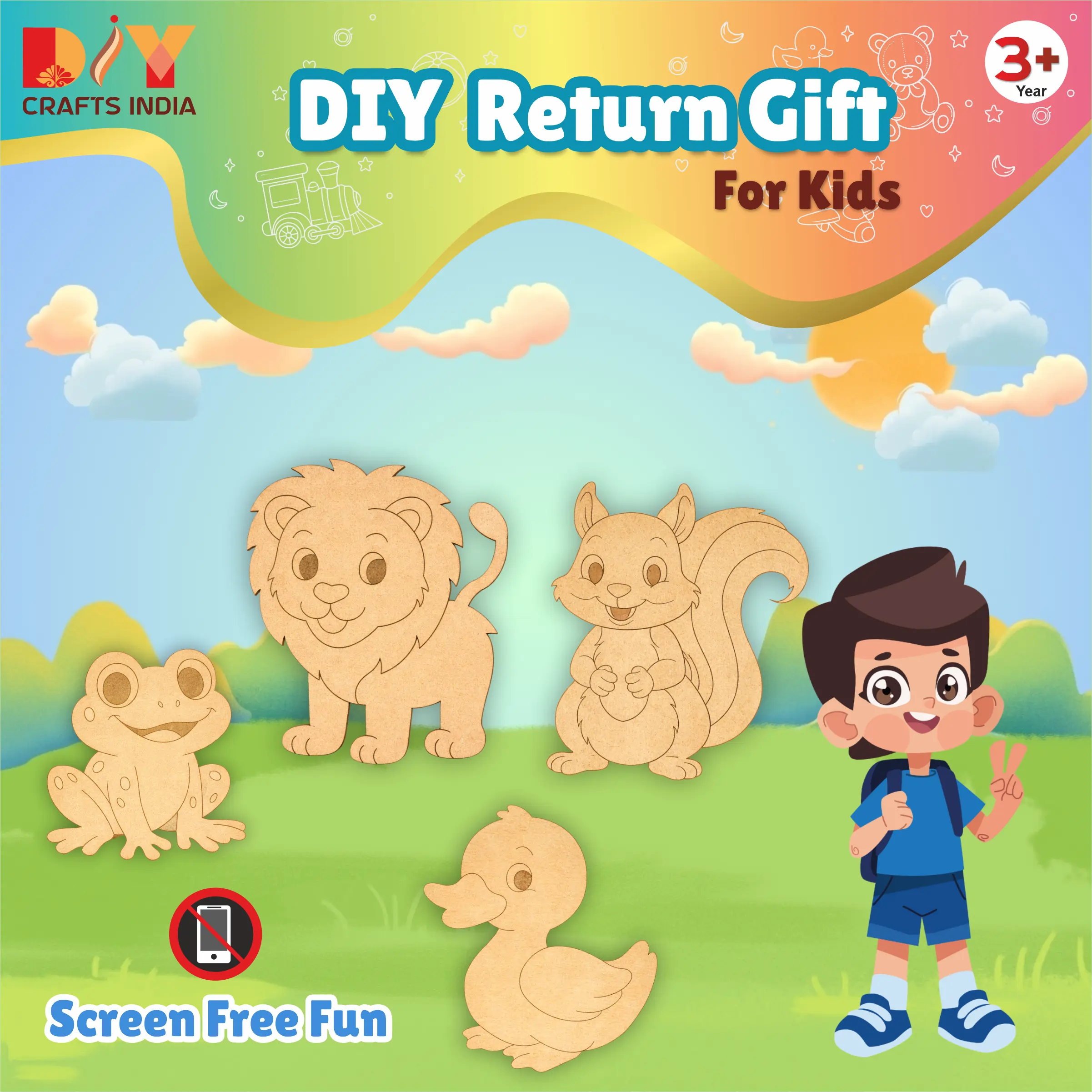 DIY Return Gifts for Kids | Cute Party Crafts – DIY Crafts India
